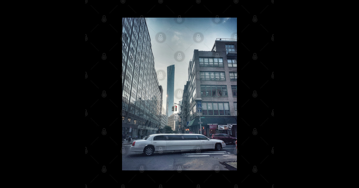 Limousine, Manhattan, New York City - Manhattan - Posters and Art ...