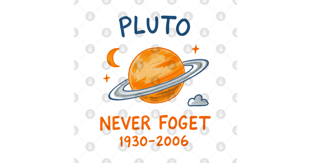 Pluto Never Forget Tiny Planet Pridewave - Pluto Never Forget Tiny ...