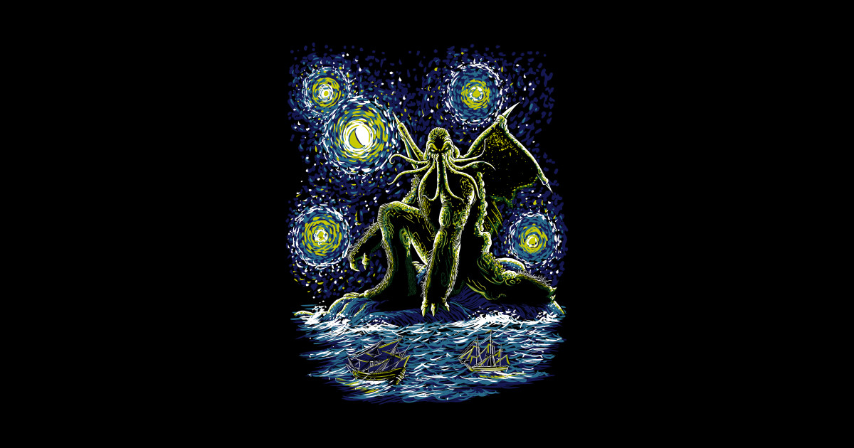 Night of Cthulhu - Cthulhu - Sticker | TeePublic