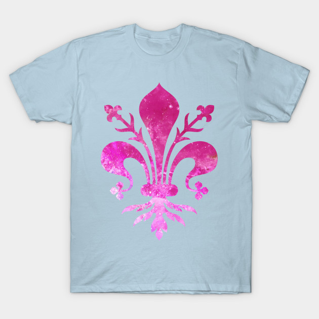 Pink Florence Fleur de Lis - Fleur De Lis - T-Shirt sold by DanieWard ...