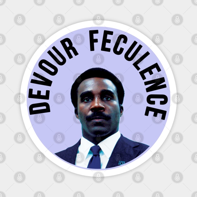 DEVOUR FECULENCE Mr. Milchick, LUMON Logo Severance Inspired - Devour ...