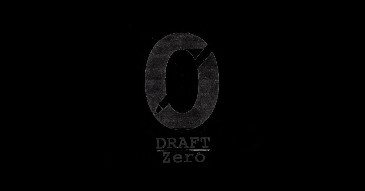 Draft Zero "Logo" front - Draft Zero - Posters and Art Prints | TeePublic