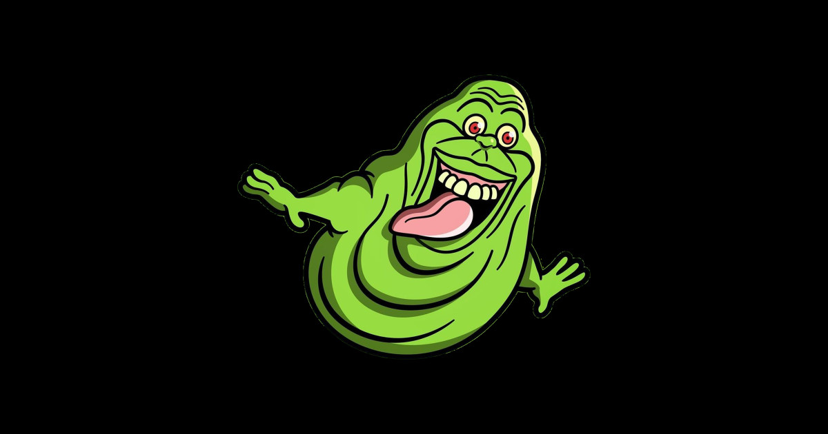 slimer - Ghostbusters - Sticker | TeePublic