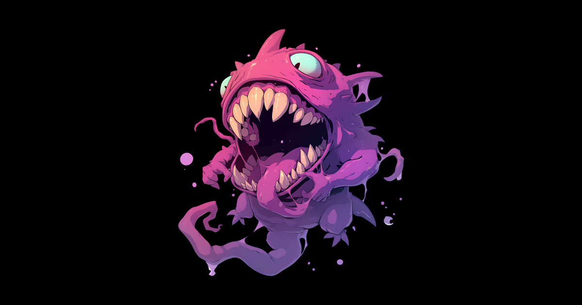 Chibi Cosmic Horror Star Spawn - Cosmic Horror - Sticker | TeePublic