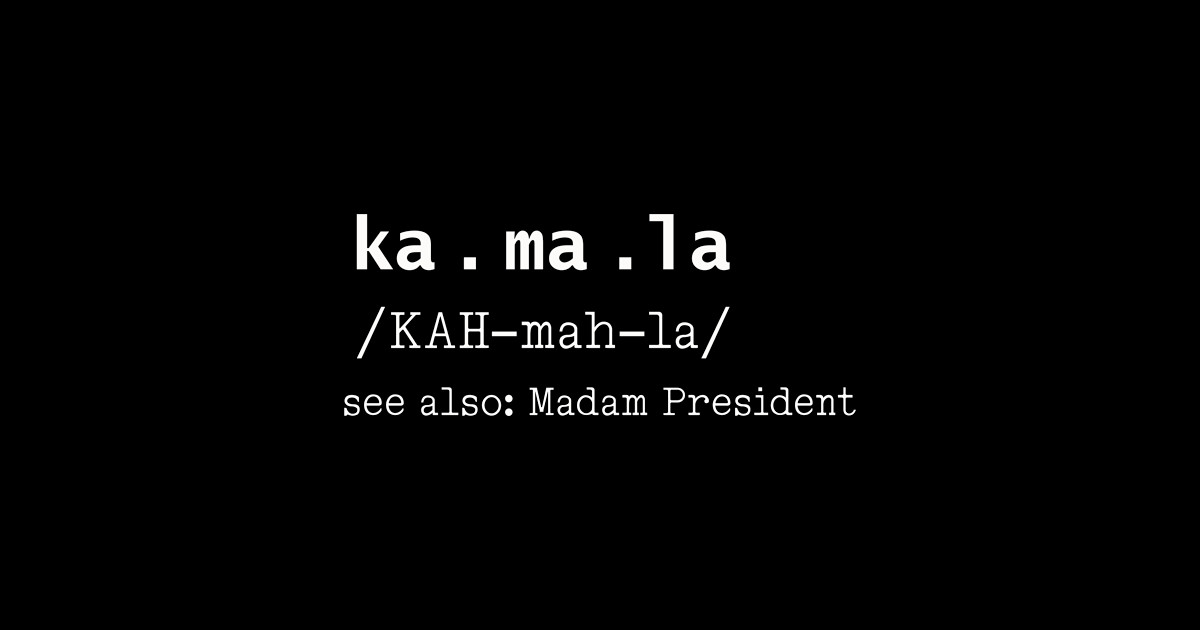 Funny Kamala Harris Definition Madam President 2024 Election - Madam ...