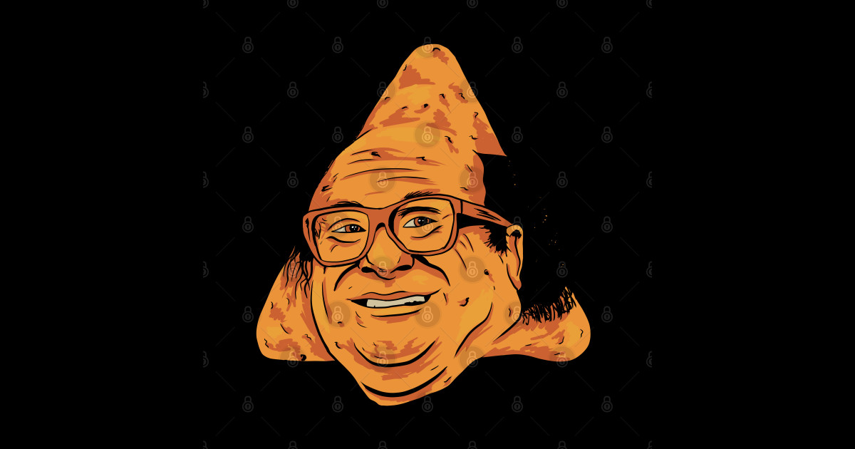 Danny Dorito - Danny Devito - Sticker | TeePublic