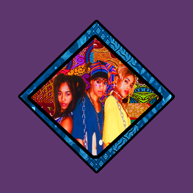 Afro Style TLC Diamond - Tlc Fan Gift - T-Shirt | TeePublic