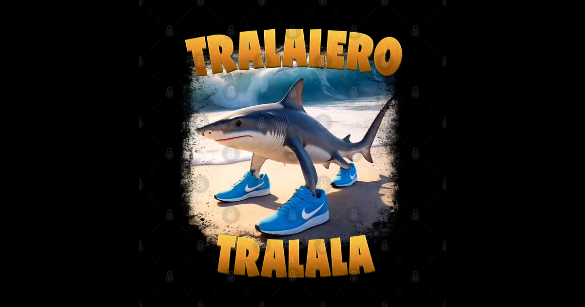 Tralalero Tralala Shark – Beach Vibes in Sneakers - Tralalero Tralala ...