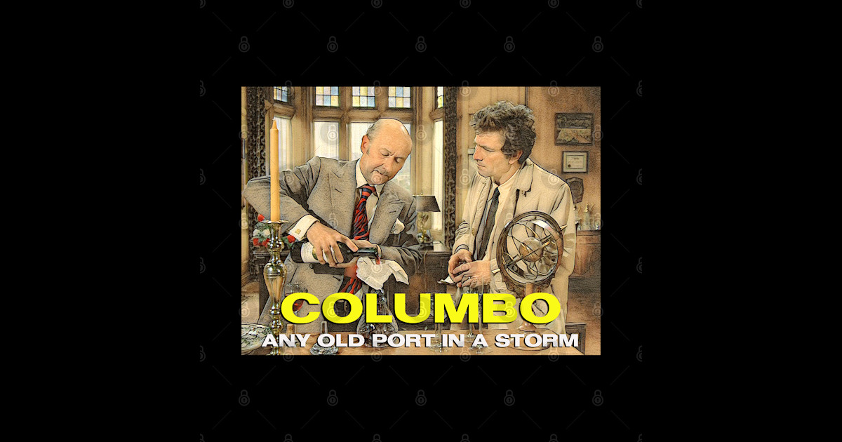 Red or White? - Columbo - Sticker | TeePublic