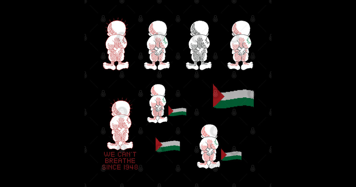 Palestinian Resistance Iconic Handalah Hanthalah In Embroidery Tatreez ...