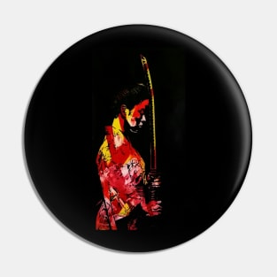 Japanese Samurai With Katana Sword Pins and Buttons for Sale | TeePublic