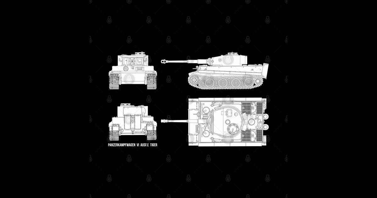 Tiger tank - Ww2 Tanks - Sticker | TeePublic