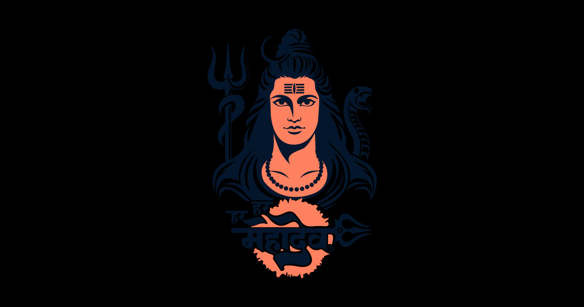 Har Har Mahadev - Mahadev - Sticker | TeePublic