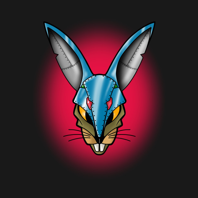 Cyber bunny - Rabbit - T-Shirt | TeePublic