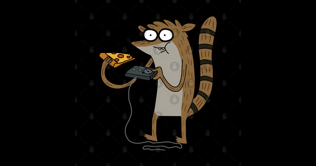 Regular Show Rigby The Video Gamer - Regular Show Rigby The Video Gamer ...