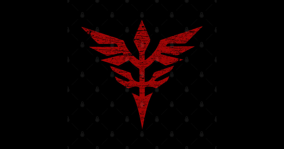 Neo Zeon Symbol - Gundam - T-Shirt | TeePublic