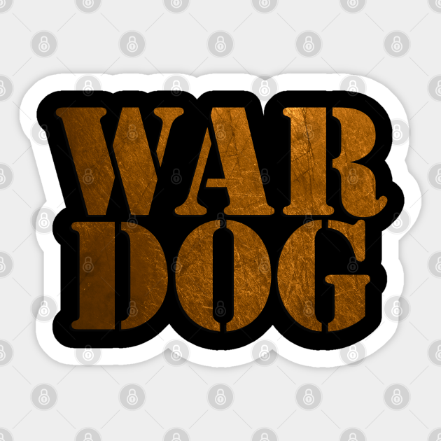 Army Veteran War Dog - Military - Sticker | TeePublic
