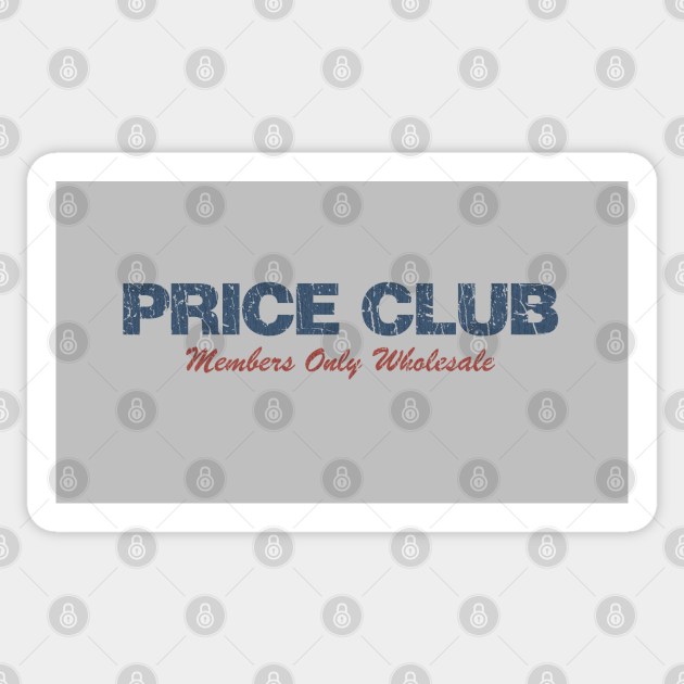 Price Club 1976 - Wholesale - Sticker | TeePublic