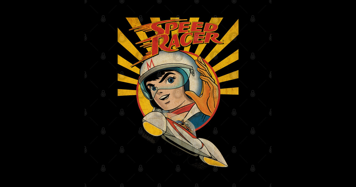 Speed racer retro style - Speed Racer - Sticker | TeePublic