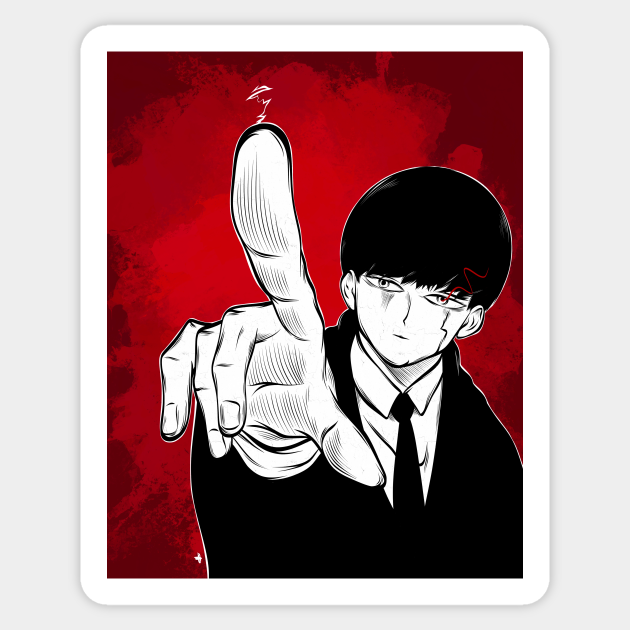 Mash from Mashle - Manga - Sticker | TeePublic