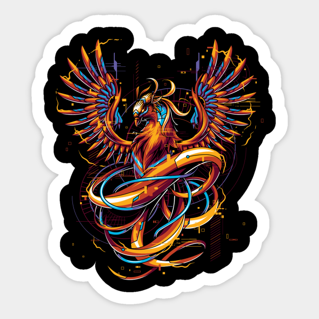 Phoenix - Phoenix - Sticker | TeePublic