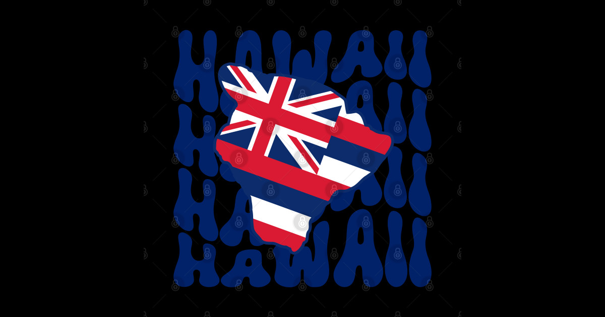 Hawaii flag - Hawaii - Sticker | TeePublic