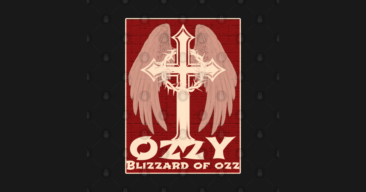 ozzy blizzard of ozz - Album Music - T-Shirt | TeePublic