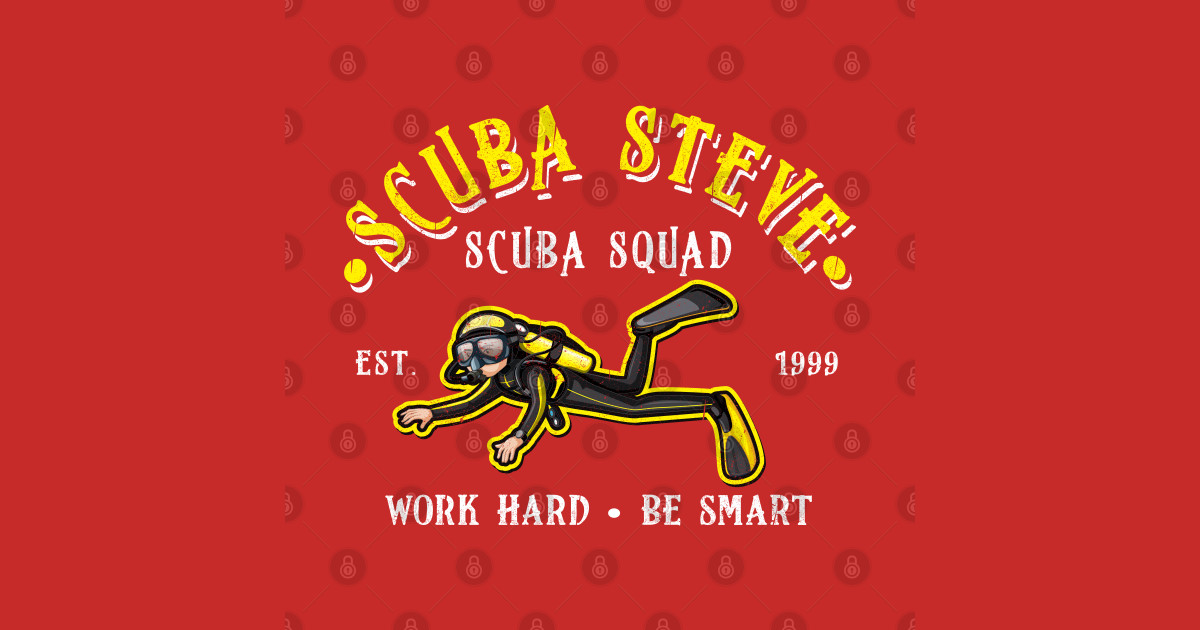 Scuba Steve Scuba Squad - Big Daddy - T-Shirt | TeePublic