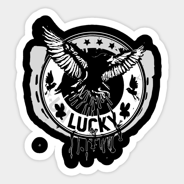 Bird Poop is Lucky - Bird - Sticker | TeePublic