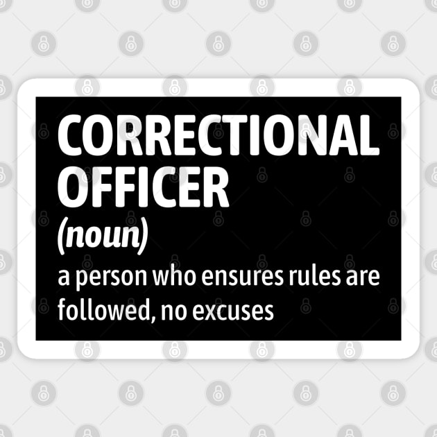 Correctional Officer - Funny Definition - Correctional Officer ...