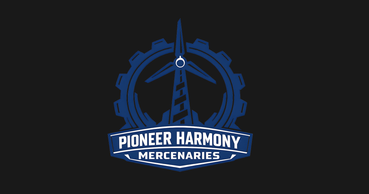 Pioneer Harmony Mercenaries Emblem - Pioneer Harmony - T-Shirt | TeePublic