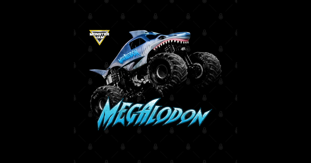 Trucker of Mega - Monster Jam - Sticker | TeePublic