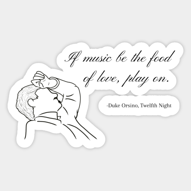 if music be the food of love duke orsino quote twelfth night - If Music ...