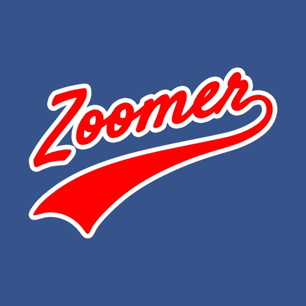 Zoomer with Text Tail - Zoomer - T-Shirt | TeePublic