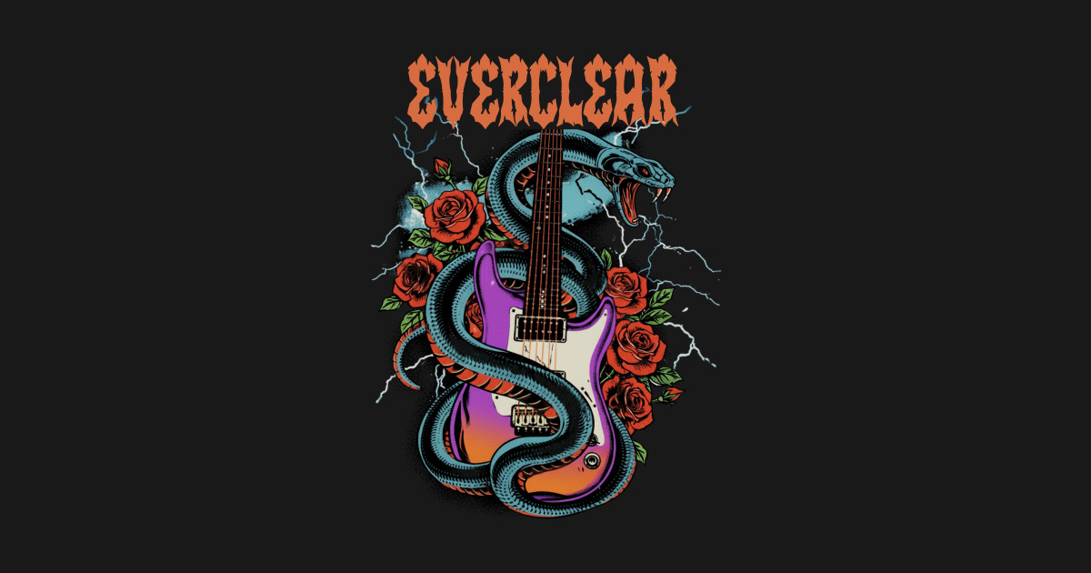 EVERCLEAR BAND FAN ART - Everclear Band Fan Art - T-Shirt | TeePublic