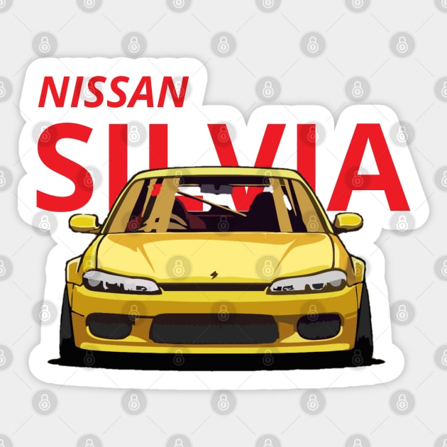Nissan Silvia - Nissan R32 - Sticker | TeePublic