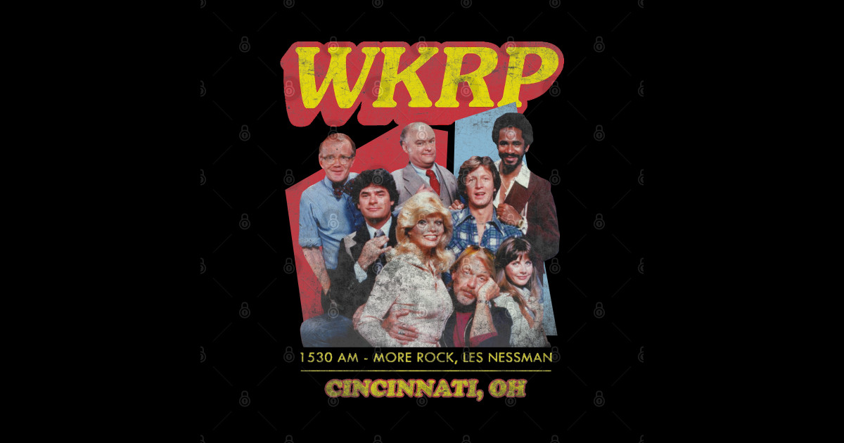 wkrp in cincinnati colours retro - Wkrp In Cincinnati - Posters and Art ...
