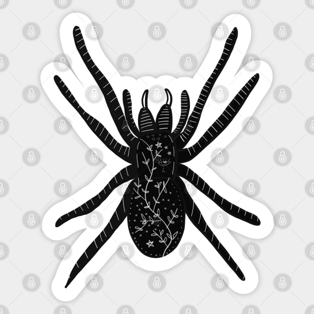 Halloween Gothic Spider - Halloween Gothic Spider - Sticker | TeePublic