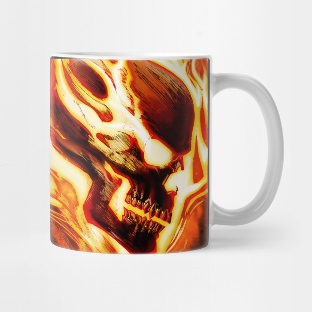 Ghost Rider - Roasted - Ghost Rider - Mug | TeePublic