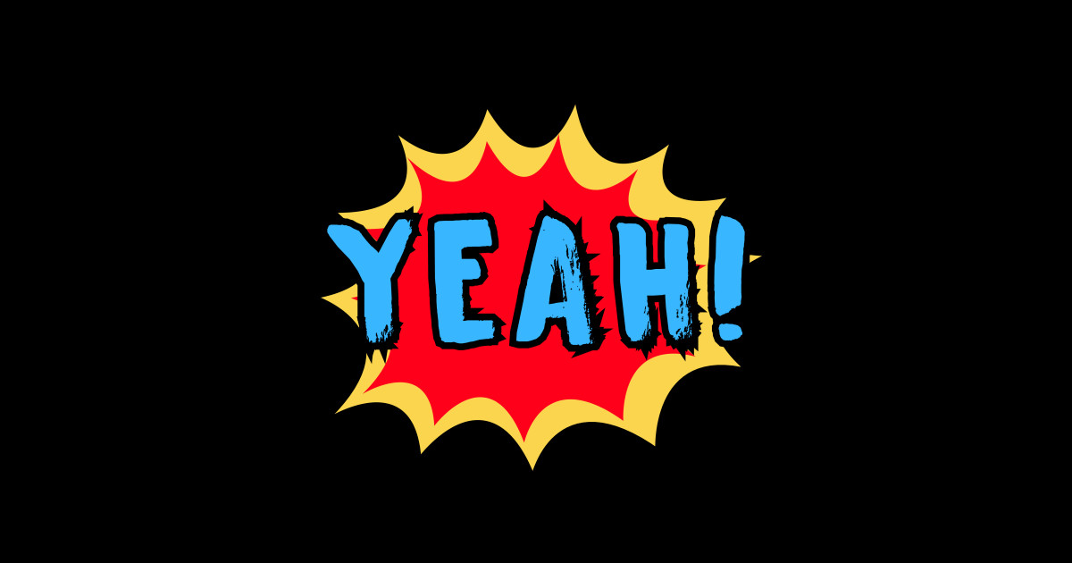 LA Knight | YEAH! | Comic Script - Wwe - Sticker | TeePublic