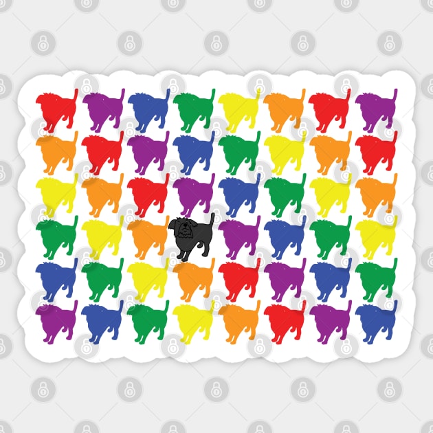 Dog Pack Pride - Pride - Sticker | TeePublic