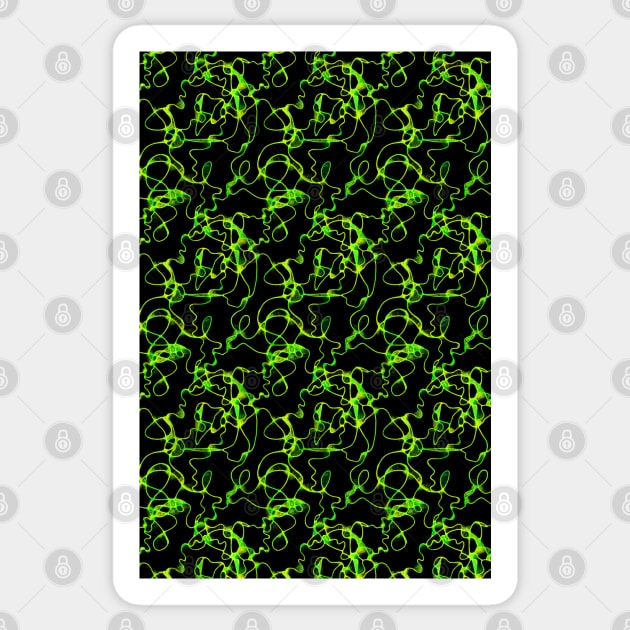 Beyond Twisted Lines - Lines Art - Sticker | TeePublic