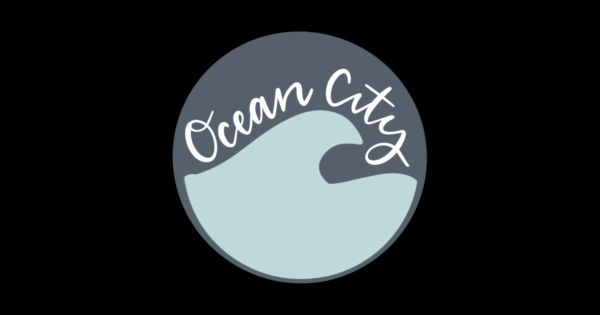 Ocean City - Ocean City - Sticker | TeePublic