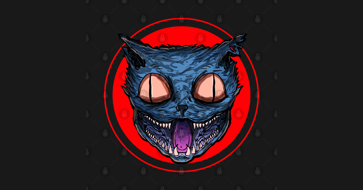 Cursed Cat (red) - Cursed Cat - T-Shirt | TeePublic