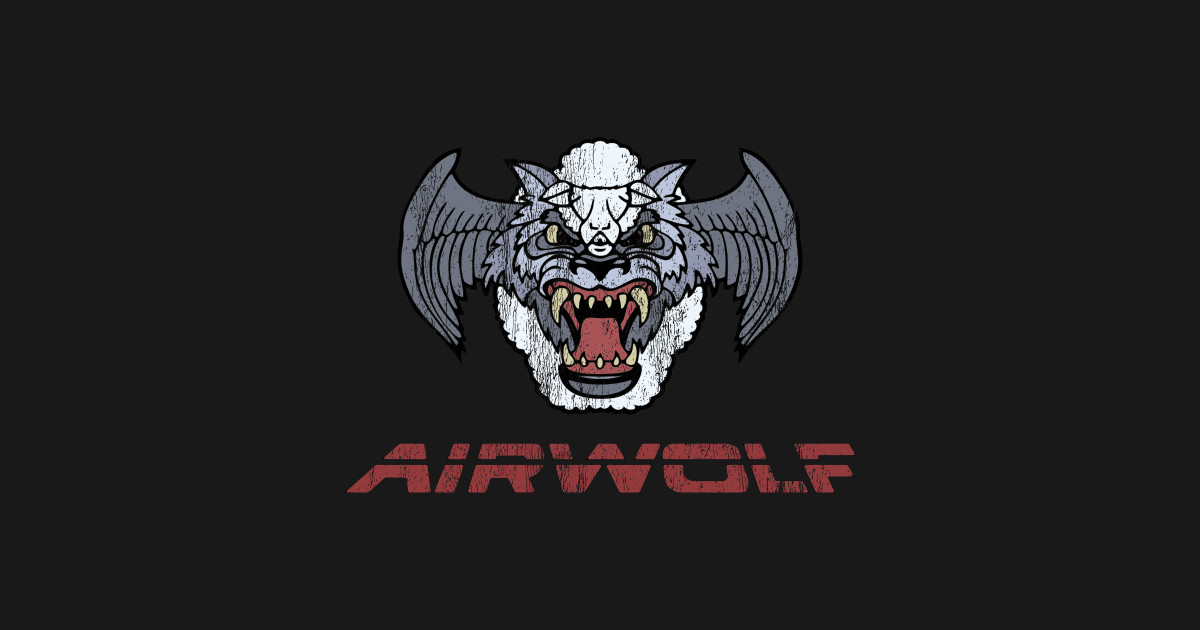 Airwolf Logo - Airwolf - T-Shirt | TeePublic