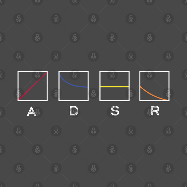 ADSR Envelope - Ableton - T-Shirt | TeePublic