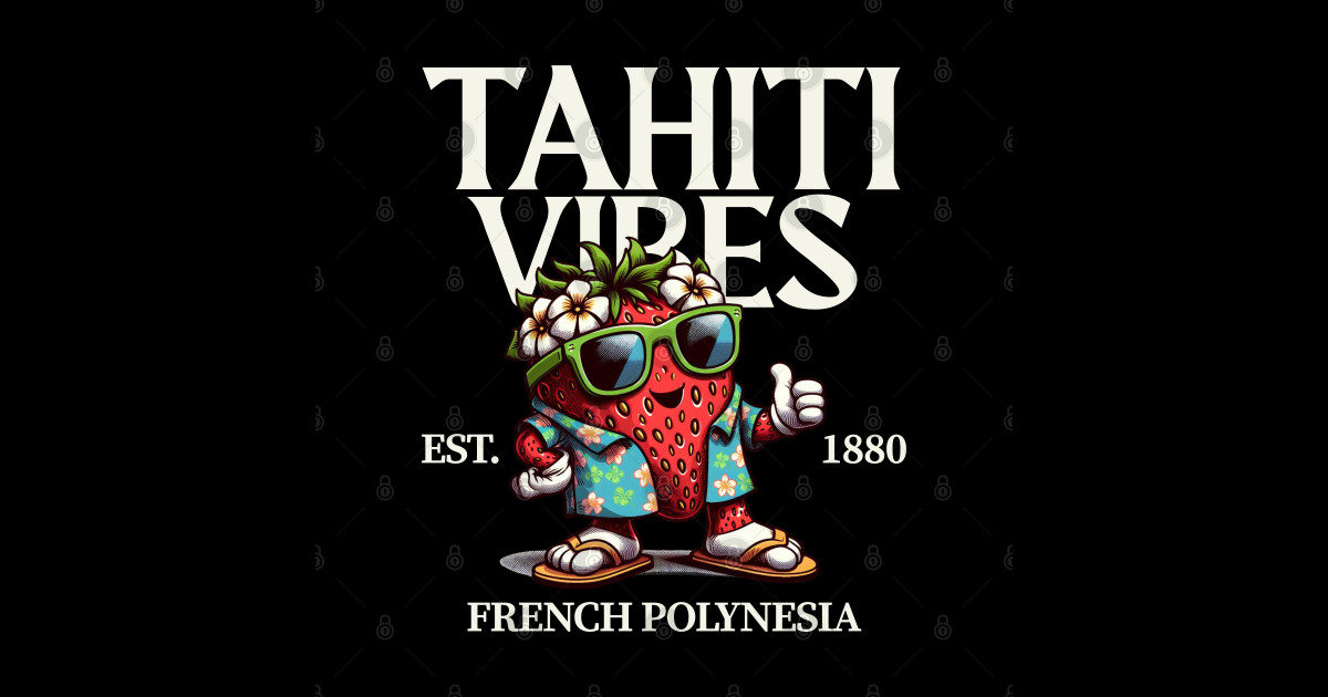 Tahiti Polynesia - Tahiti - Sticker | TeePublic