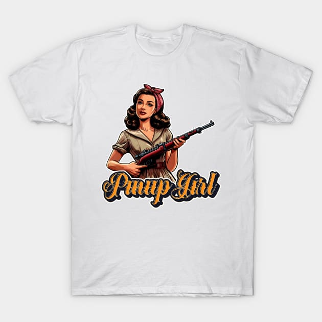 Pinup Girl - Pinup - T-Shirt | TeePublic