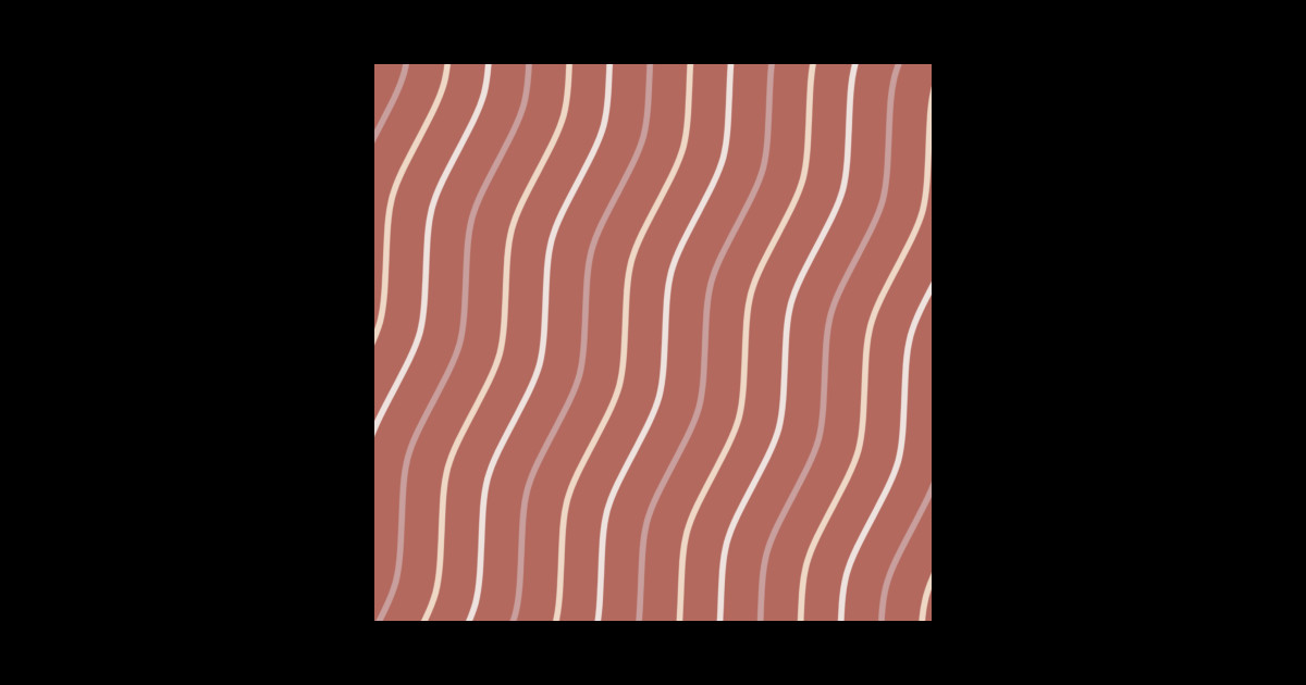 Christmas wave line pattern - Pattern - Sticker | TeePublic