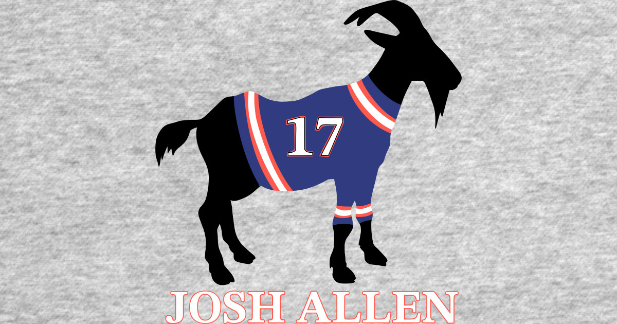 Josh Allen GOAT - Josh Allen - T-Shirt | TeePublic